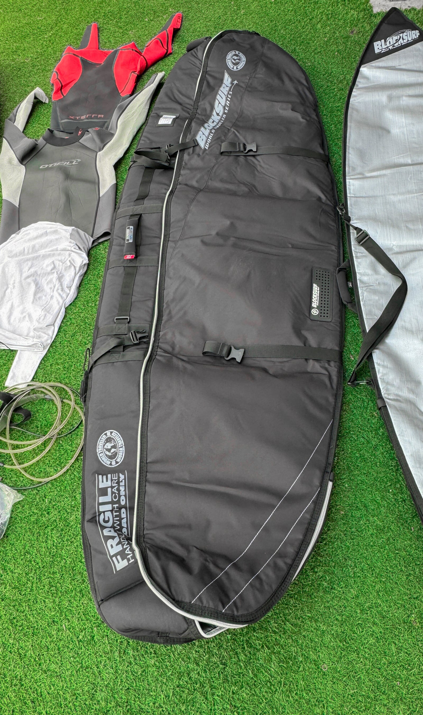 2 Surfboard Travel Bag | Surf Cover 6'0" to 7'2"