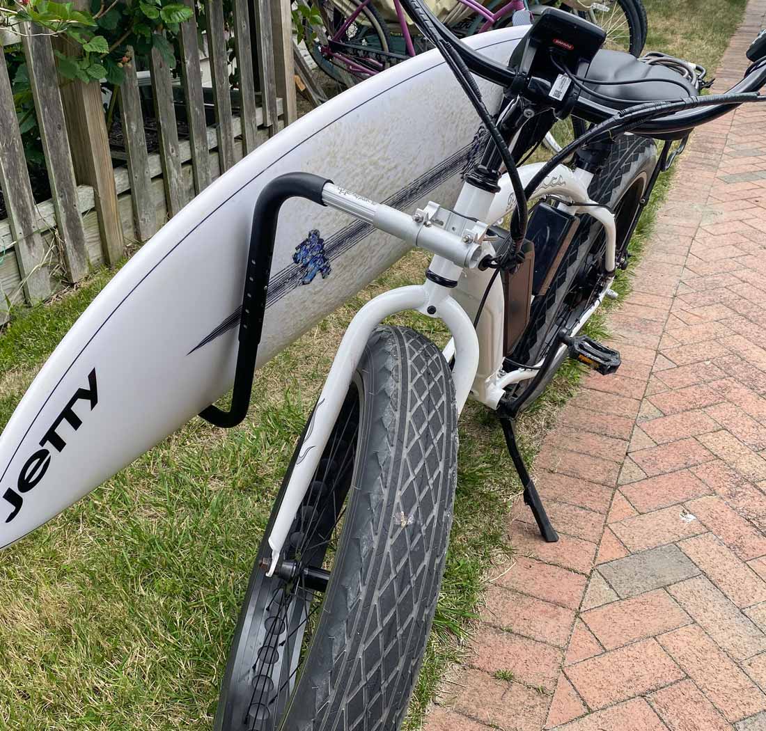 E-Bike Surfboard Rack | Shorboards - Longboards - SUP