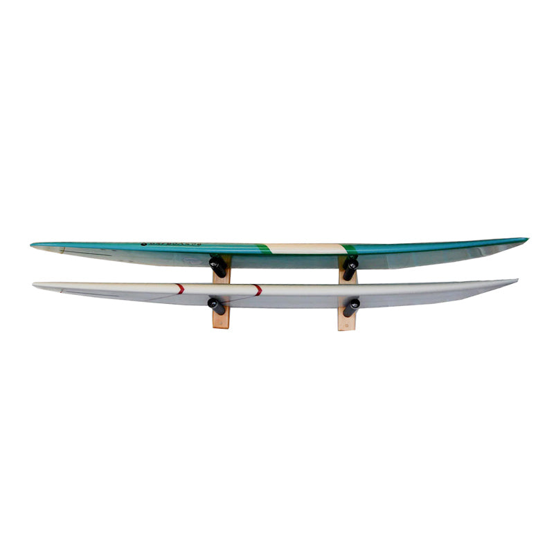 Wooden Longboard & Surfboard Wall Rack | 1-4 Levels